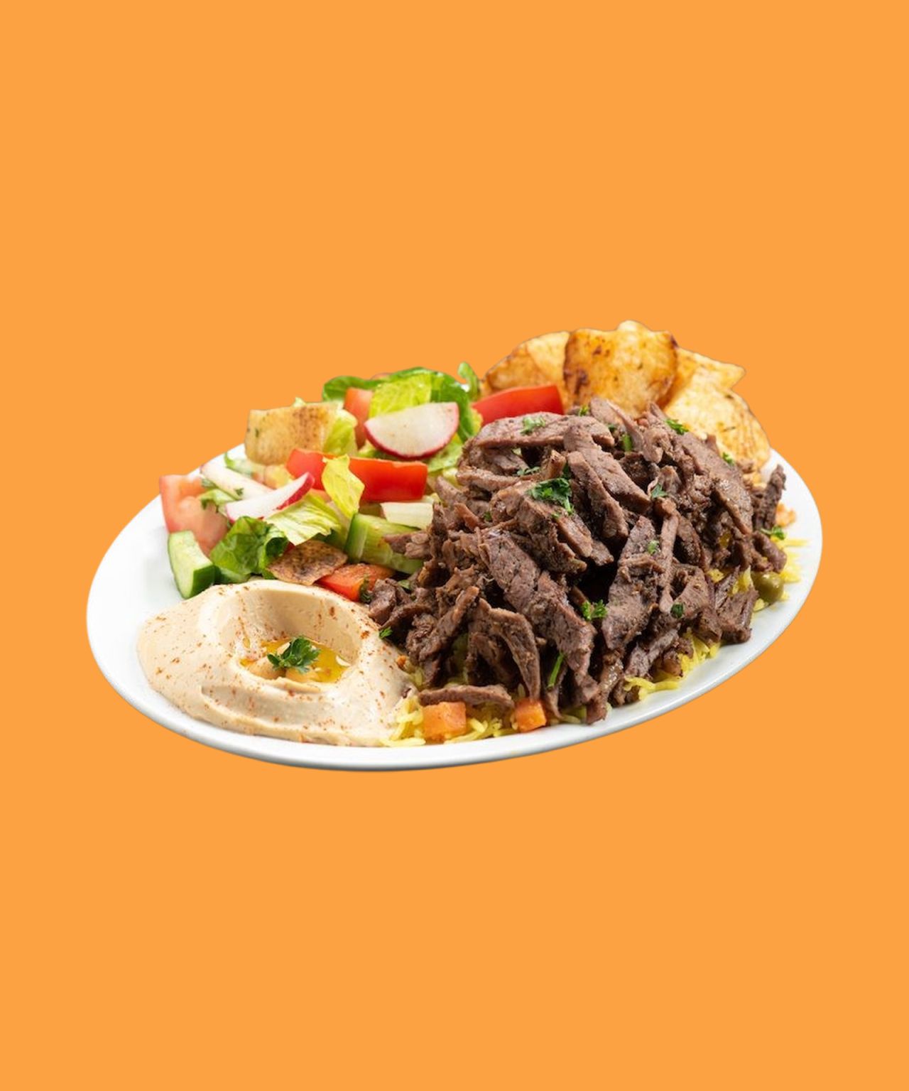 Beef Shawarma Plate - Shawarma Place