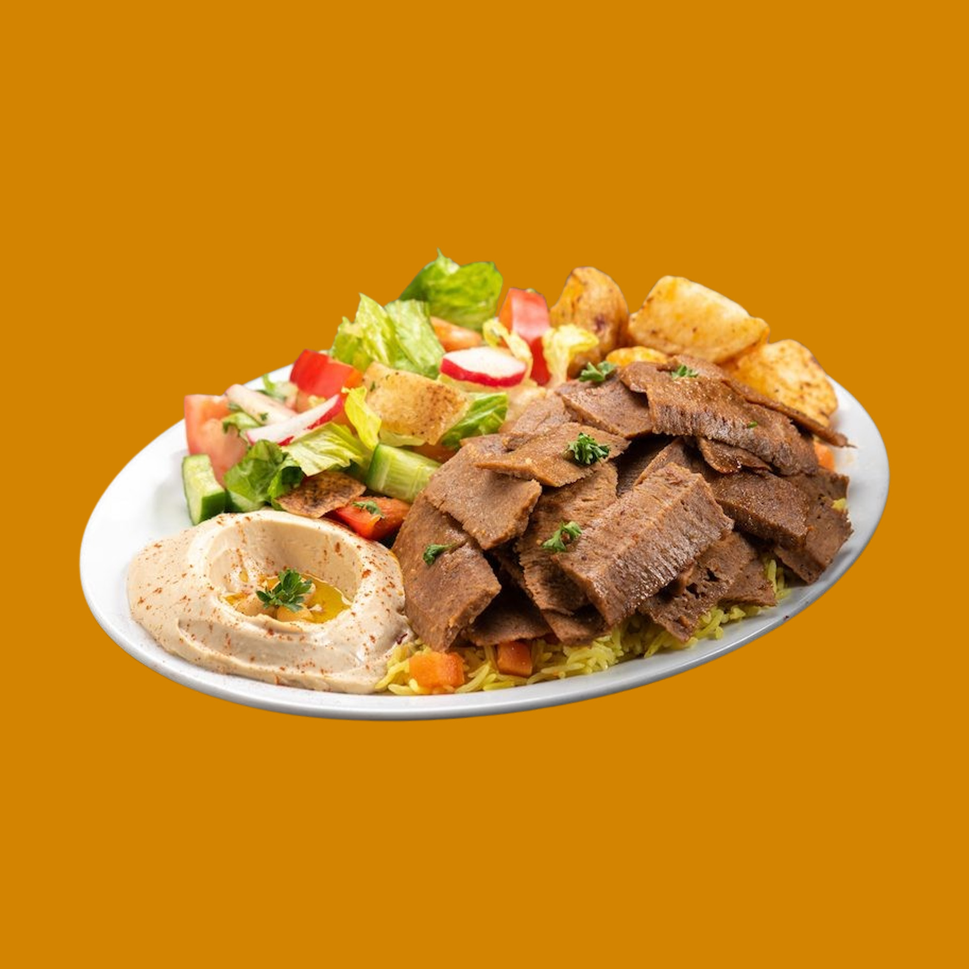 Donair Shawarma Plate - Shawarma Place